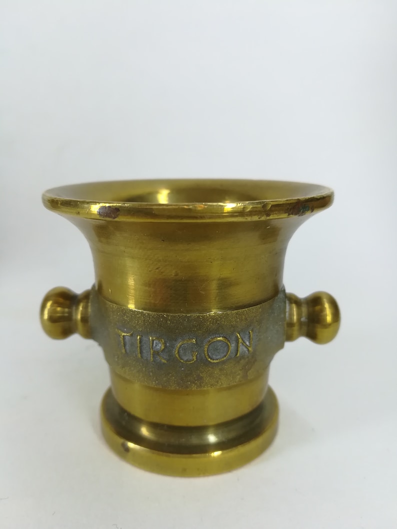 Vintage Bronze Mortar Set, Pharmacy Tool - Etsy