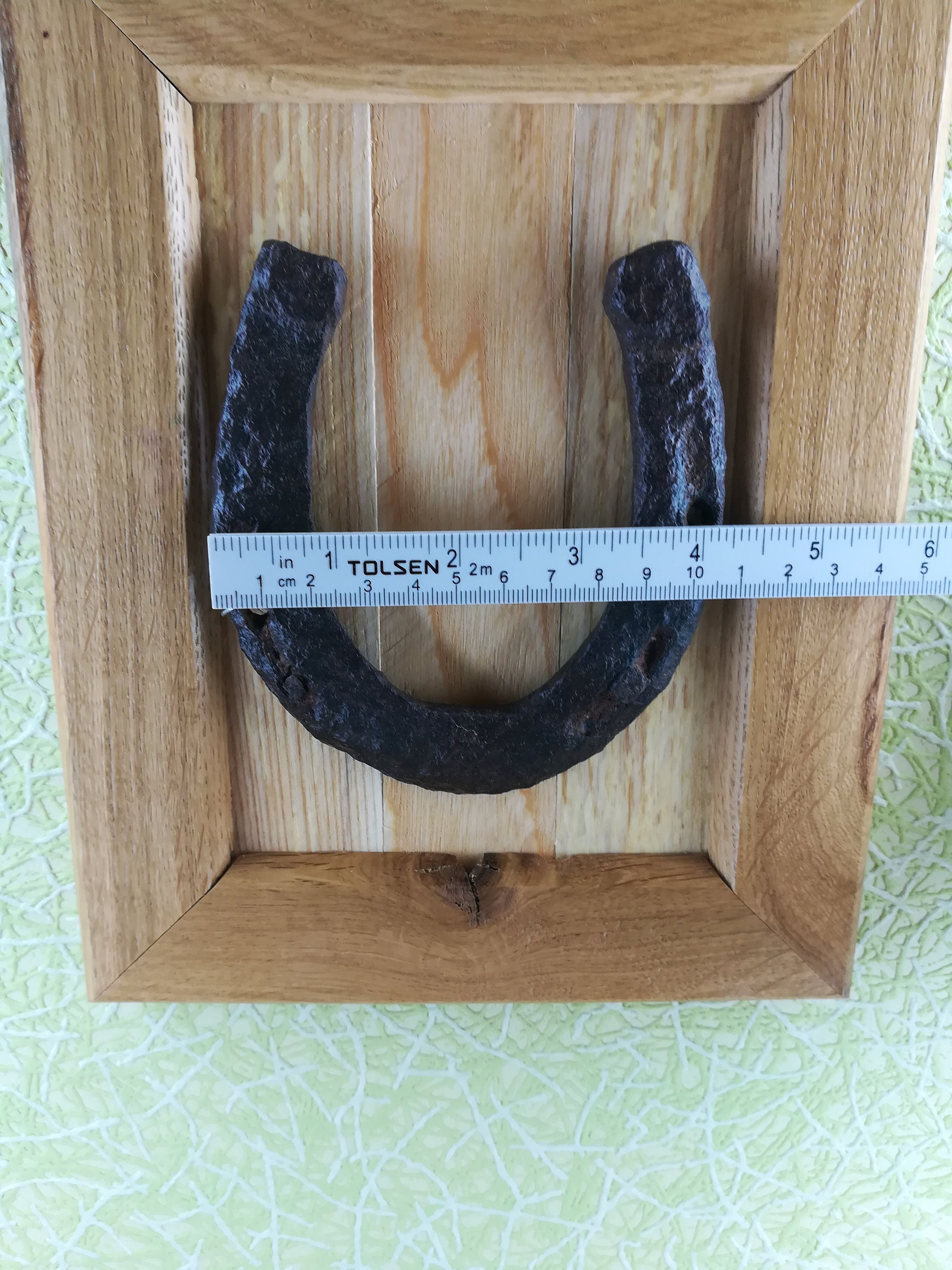 Horseshoe, Framed, Pony Horseshoe in Oak Frames, Rustic Style - Etsy