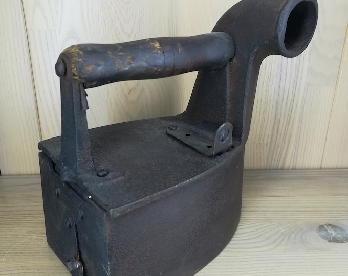 Antique Coal Iron, Charcoal Iron - Etsy