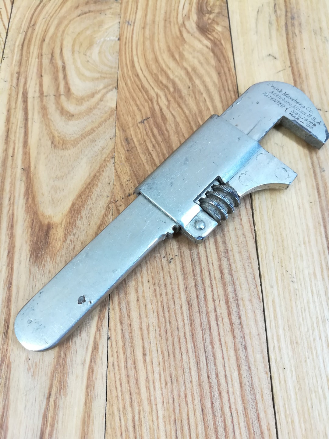 Vintage Adjustable Wrench - Etsy