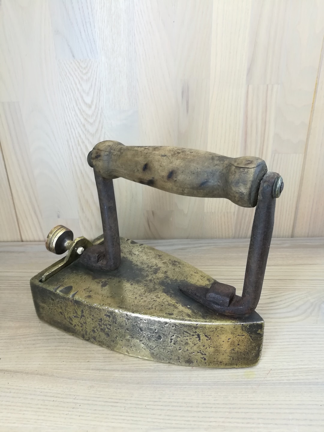 Brass Clothes Iron, Antique Brass Iron, Vintage Iron - Etsy
