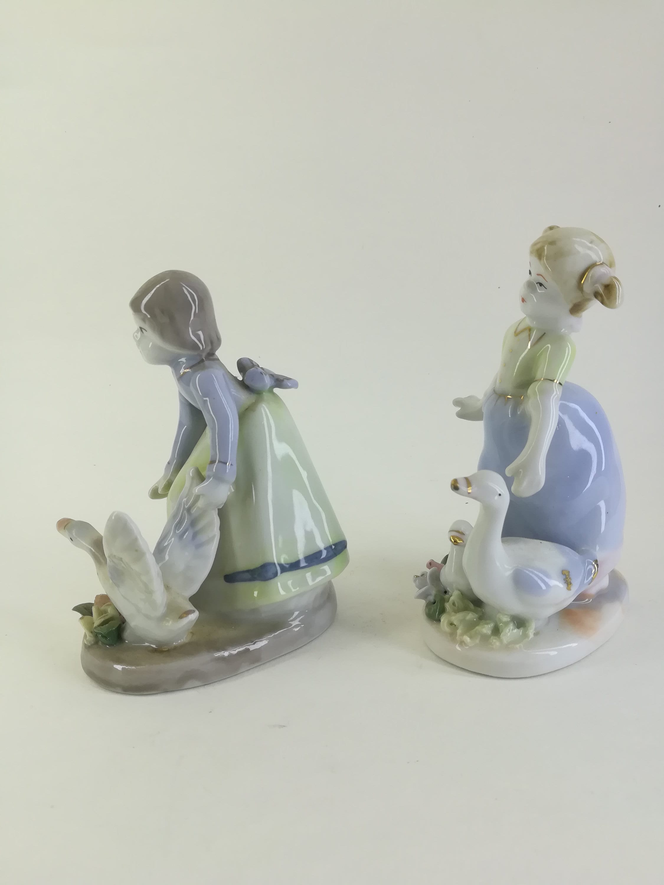 Porcelain Statuette, Porcelain Girls Figurines - Etsy