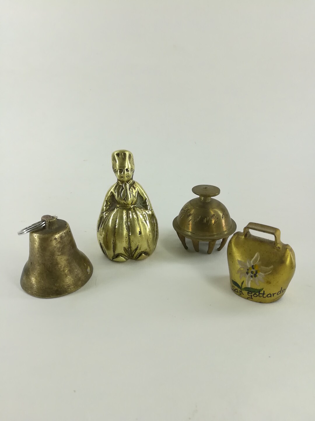 Brass Bells, Vintage Bell Set - Etsy