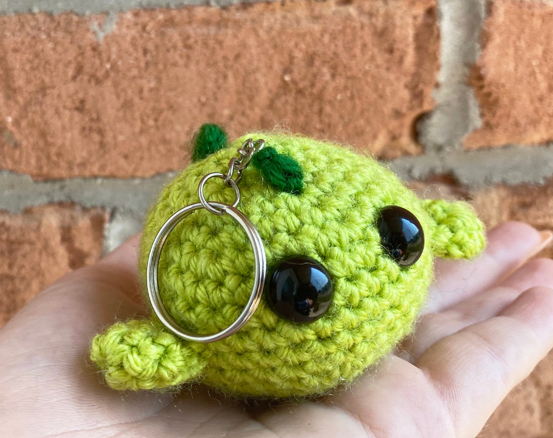 Ness, Monster Bag Charm, Stuffed Crochet Bag Charm, Keychain - Etsy