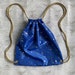Gold Star Drawstring Backpack Bag Susceptible to Charm - Etsy