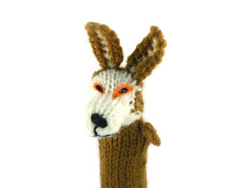 Wolf Finger Puppet | Etsy