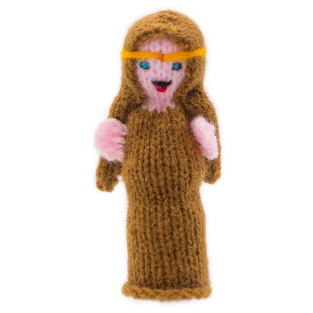 Indigenous Woman Finger Puppet Puppet Theater for Playing and Learning ...