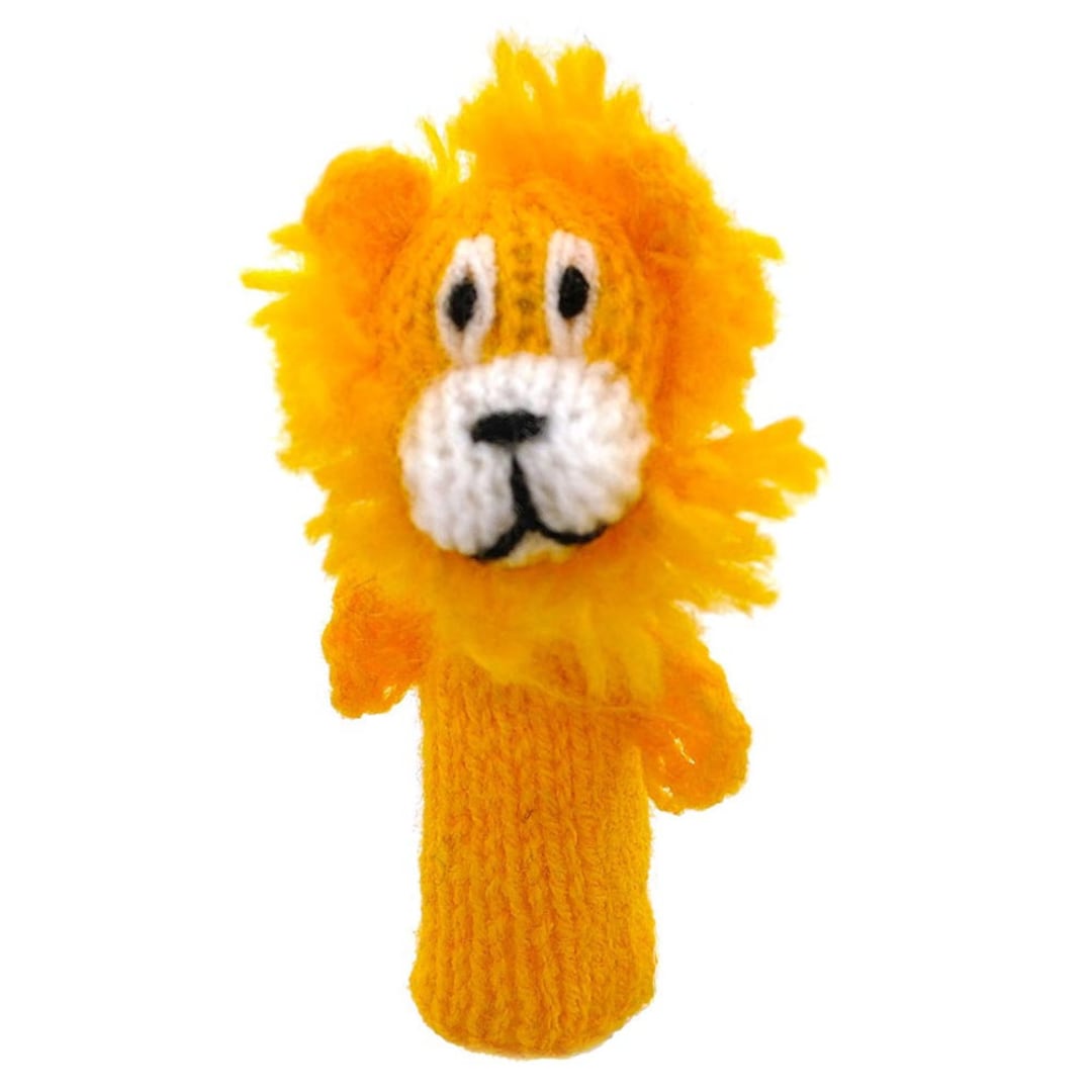 Lion Finger Puppet Puppet Theater for Playing and Learning From Wool ...