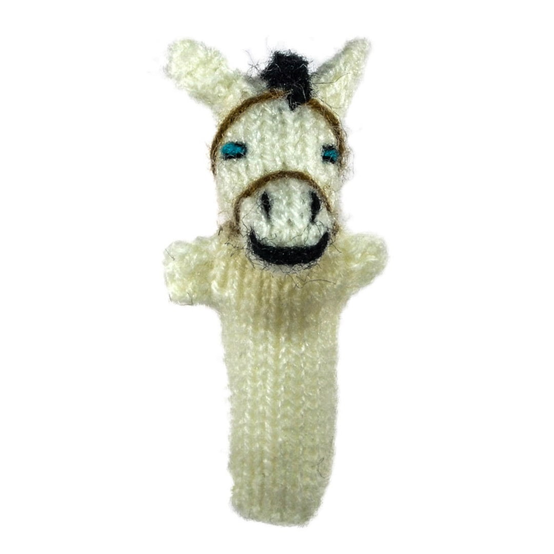 Horse Finger Puppet Puppet Theater for Playing and Learning Made of ...