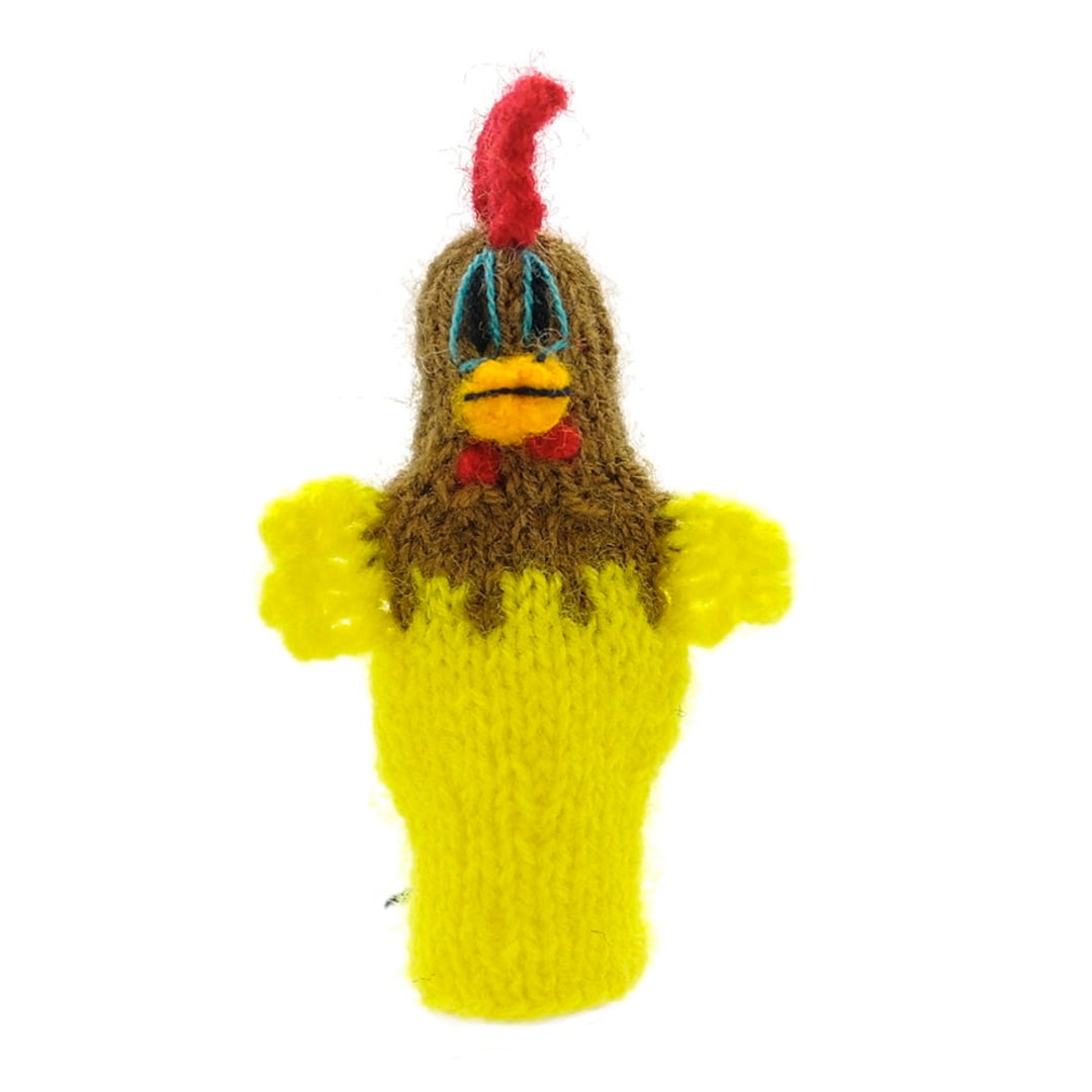 Chicken, Finger Puppet Puppet Theatre for Playing and Learning From ...