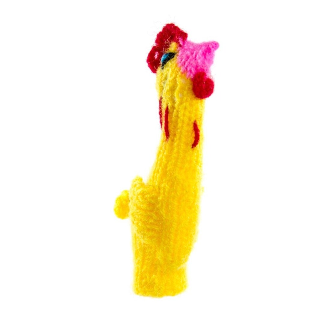 Chicken, Finger Puppet Puppet Theatre for Playing and Learning From ...