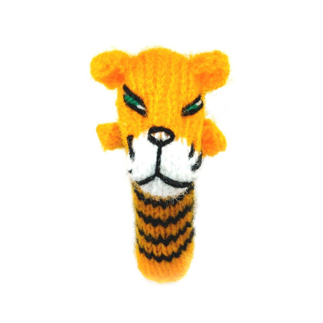 Tiger, Finger Puppet Puppet Theater for Playing and Learning From Wool ...