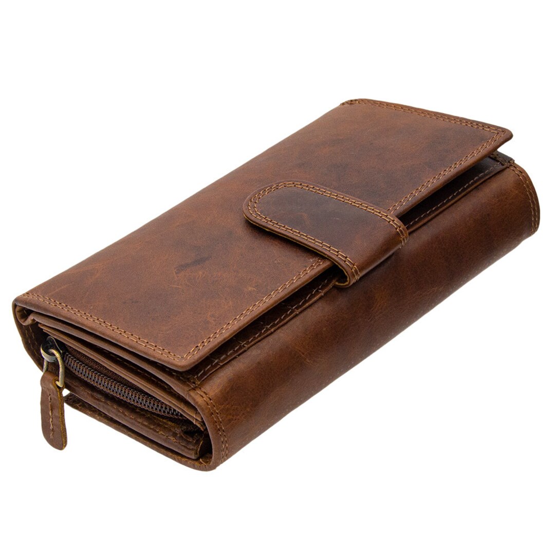 Women's Wallet and Purse With RFID Protection Made of Genuine and Very ...