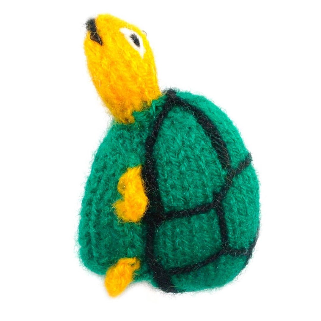 Turtle Finger Puppet Puppet Theater for Playing and Learning From Wool ...