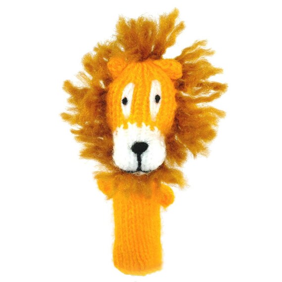 Lion Finger Puppet Puppet Theater for Playing and Learning | Etsy