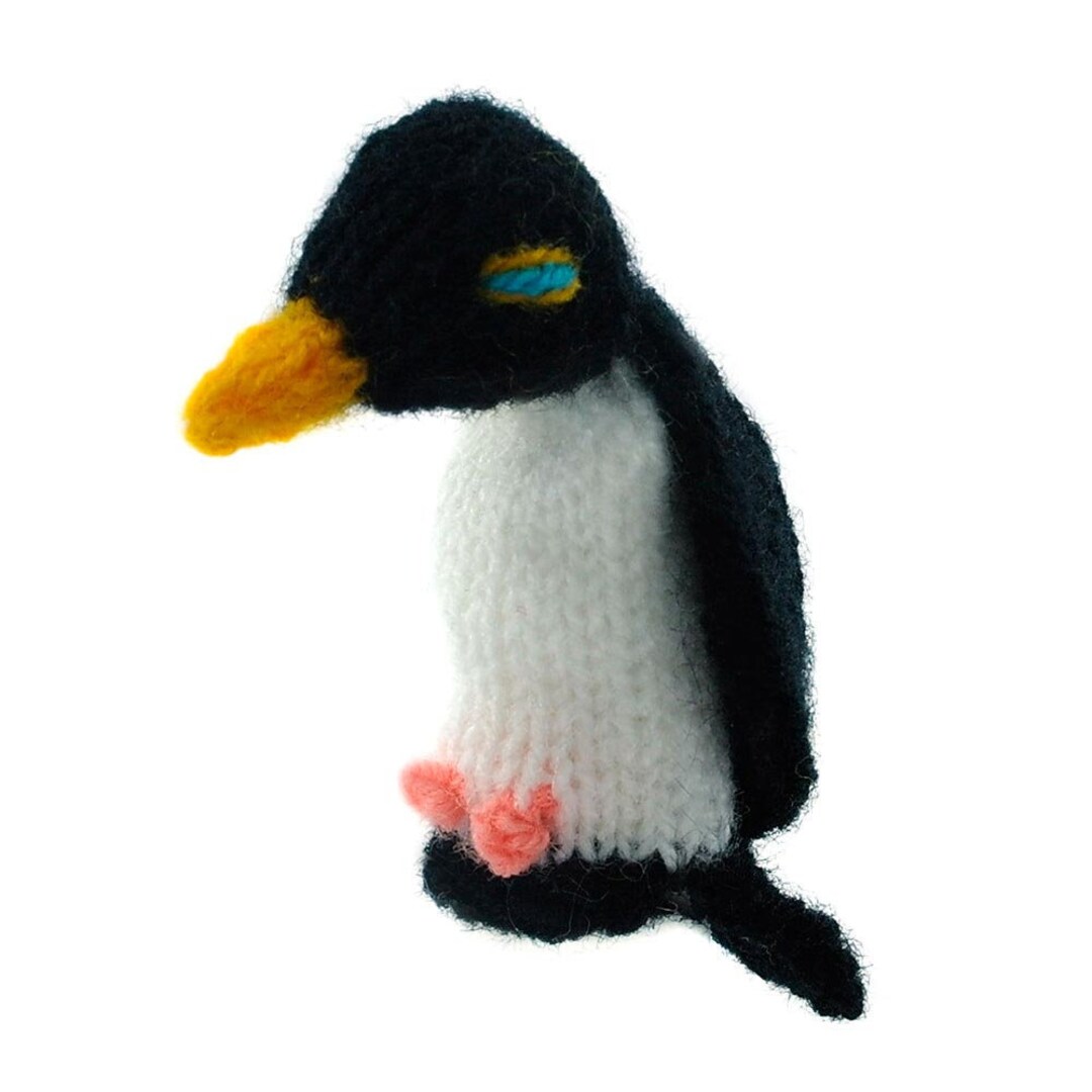Penguin Finger Puppet Puppet Theater for Playing and Learning From Wool ...