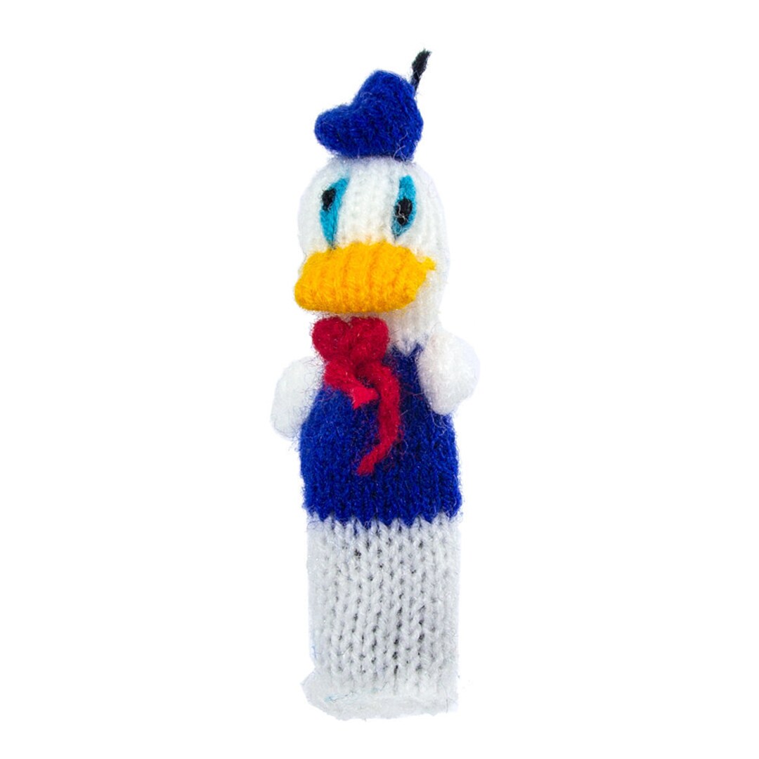 Duck Finger Puppet Puppet Theater for Playing and Learning From Wool ...