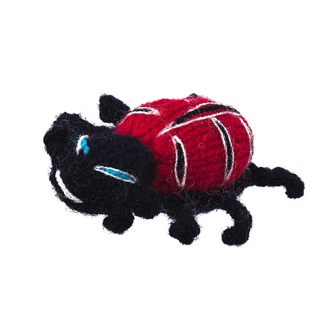 Beetle, Finger Puppet Theater for Playing and Learning From Wool ...