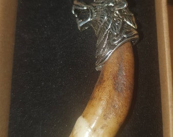 Wolf Tooth Necklace | Etsy UK