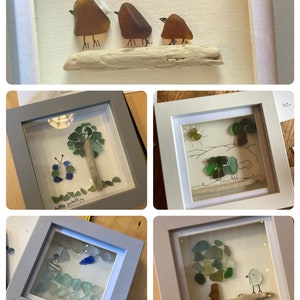 Create Your Own Sea Glass Picture Craft Kit - Etsy
