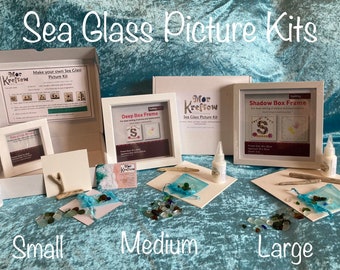 Sea Glass Picture Art Kits - Etsy