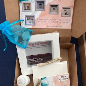 Create Your Own Sea Glass Picture Craft Kit - Etsy