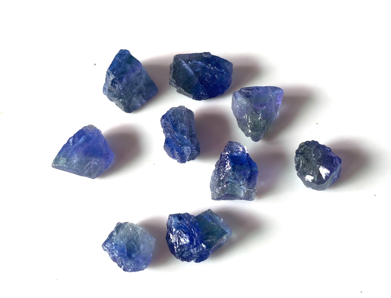 Natural Bi-Color Tanzanite Gemstone Double Color Tanzanite | Etsy