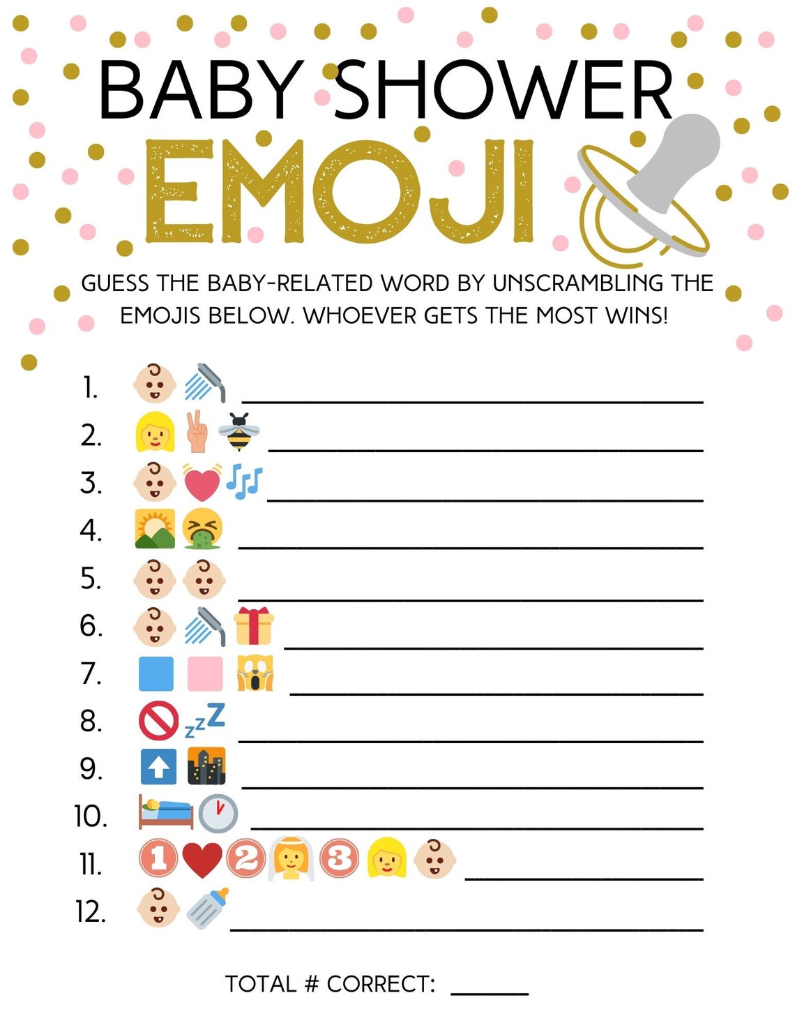 Emoji Nursery Rhyme Quiz Blue And Silver Baby Shower Game Emoji Baby Emoji Nursery Rhyme Quiz Blue And Silver Baby Shower Game Emoji Baby