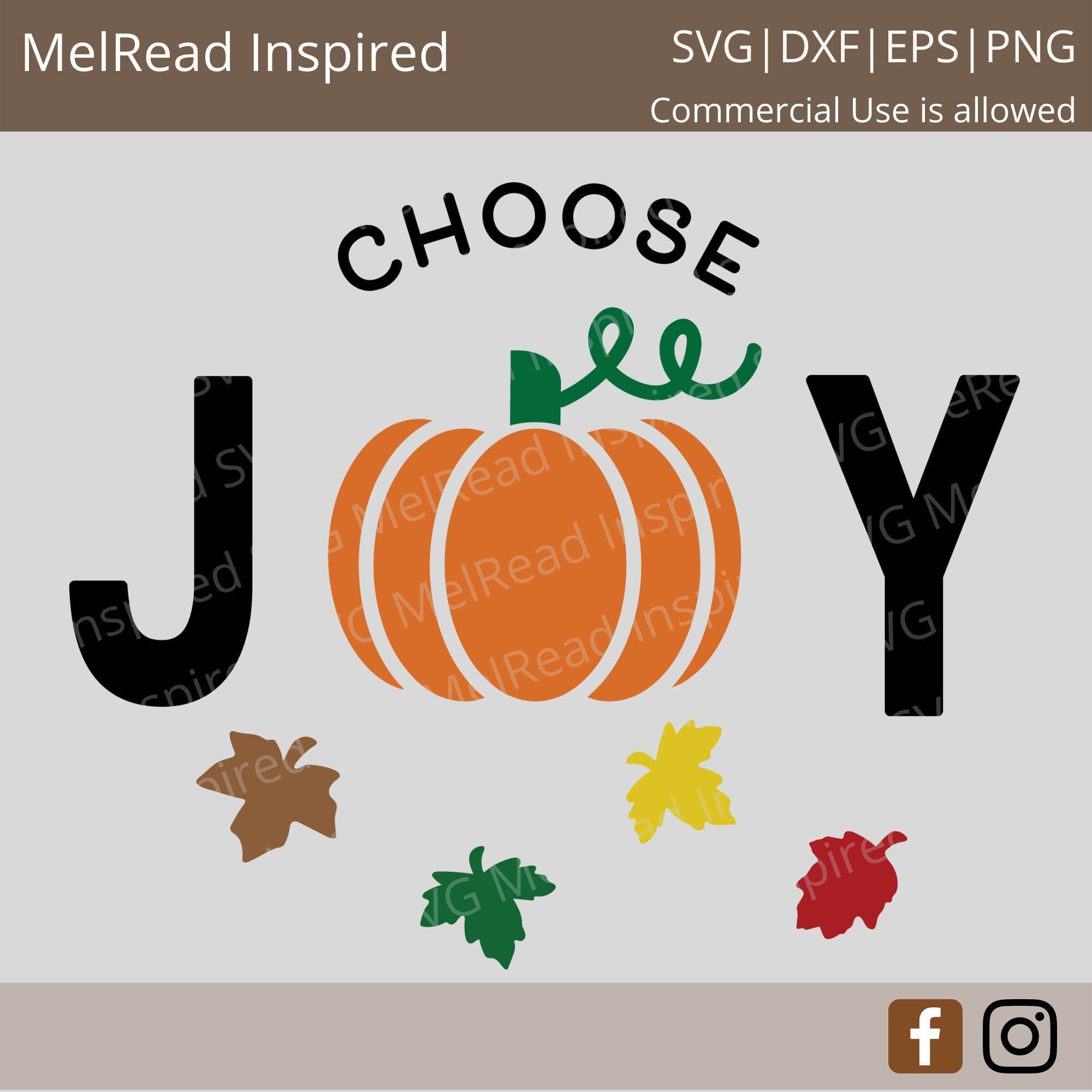 Choose Joy Pumpkin Svg Choose Joy Svg Pumpkin Svg Fall - Etsy