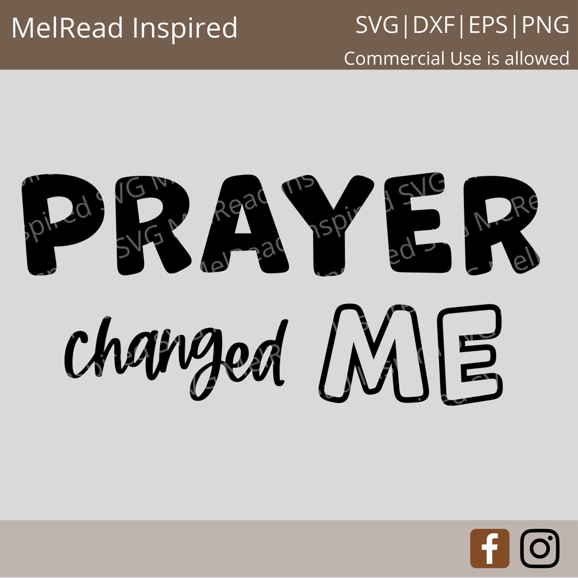 Prayer Changed Me Svg - Prayer Svg - Pray Svg - Christian Svg - Digital ...