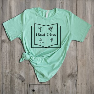 I Read I Grow Svg - Read Svg - Inspirational Svg - Inspirational Quotes ...