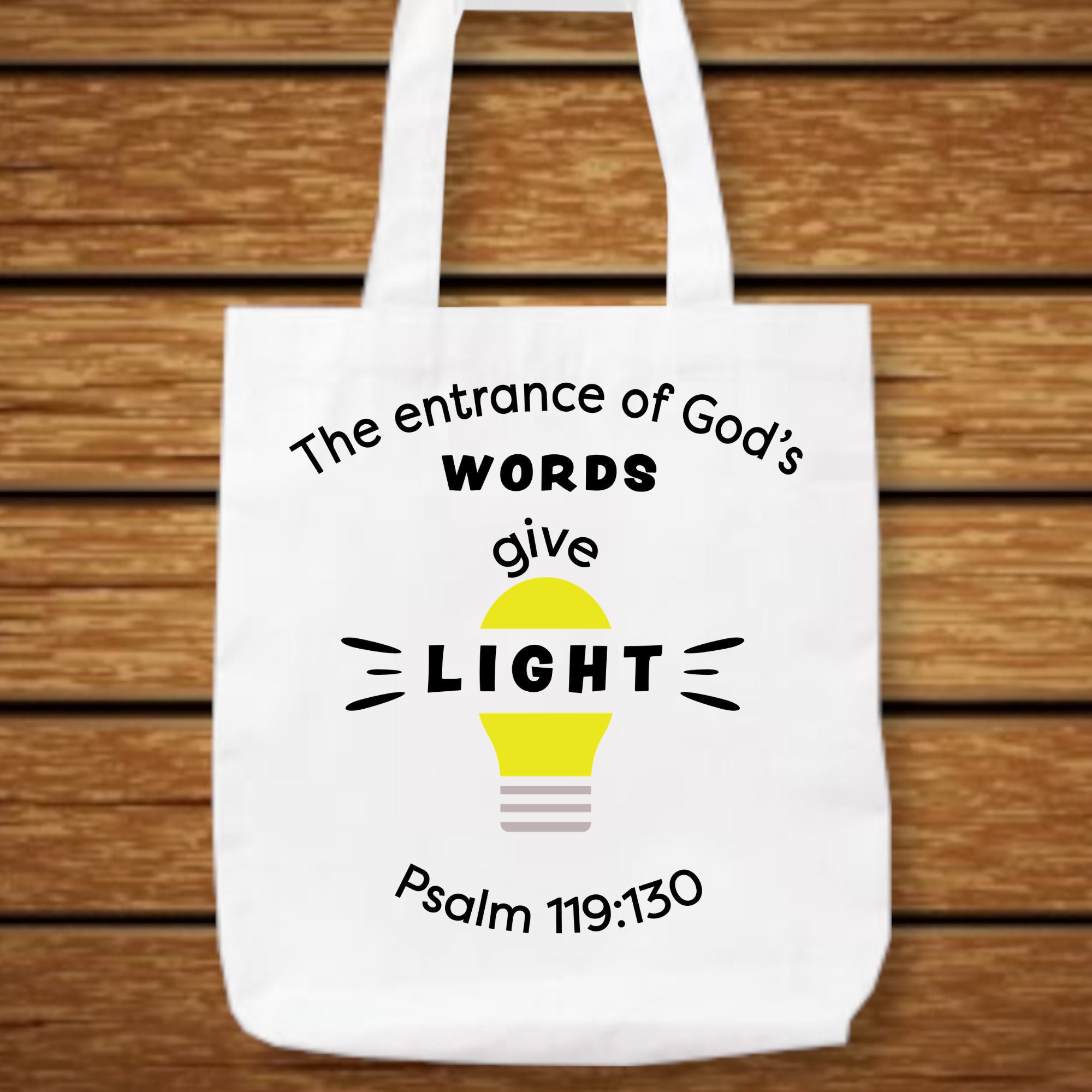 God's Words Give Light Svg Psalm Svg Scripture Svg Christian Svg ...