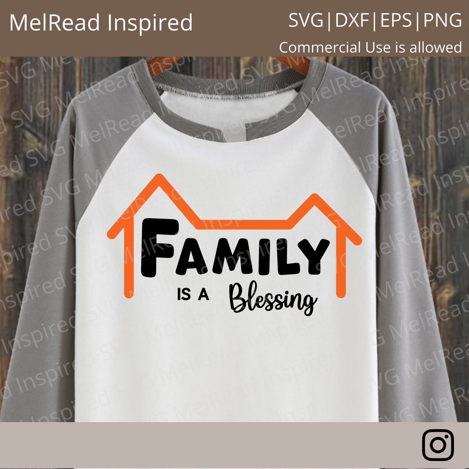 Family is A Blessing Svg Family Svg Blessing Svg Inspirational Svg Cut ...