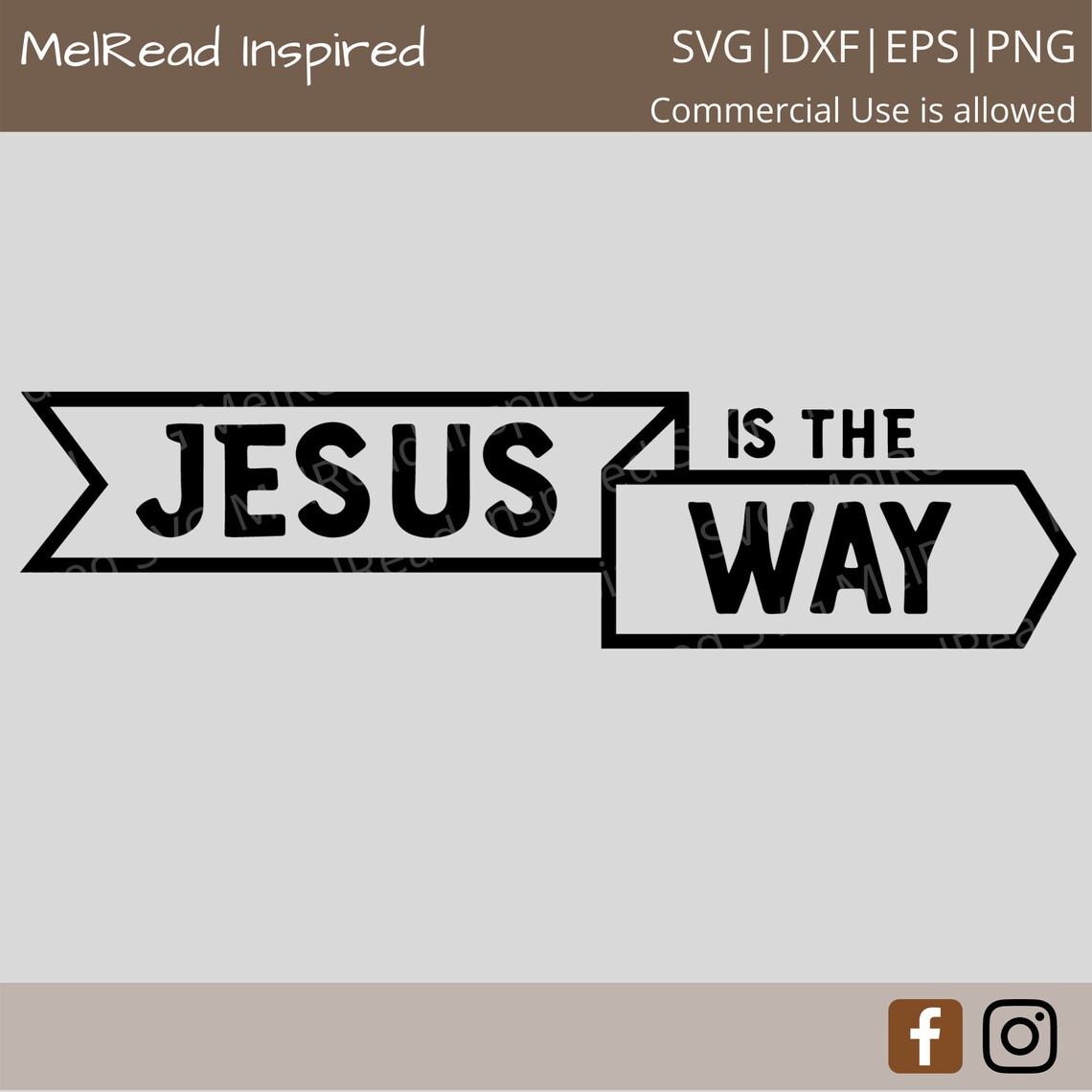 Jesus is the Way Svg Jesus Svg Christian Quotes Svg Christian Svg ...