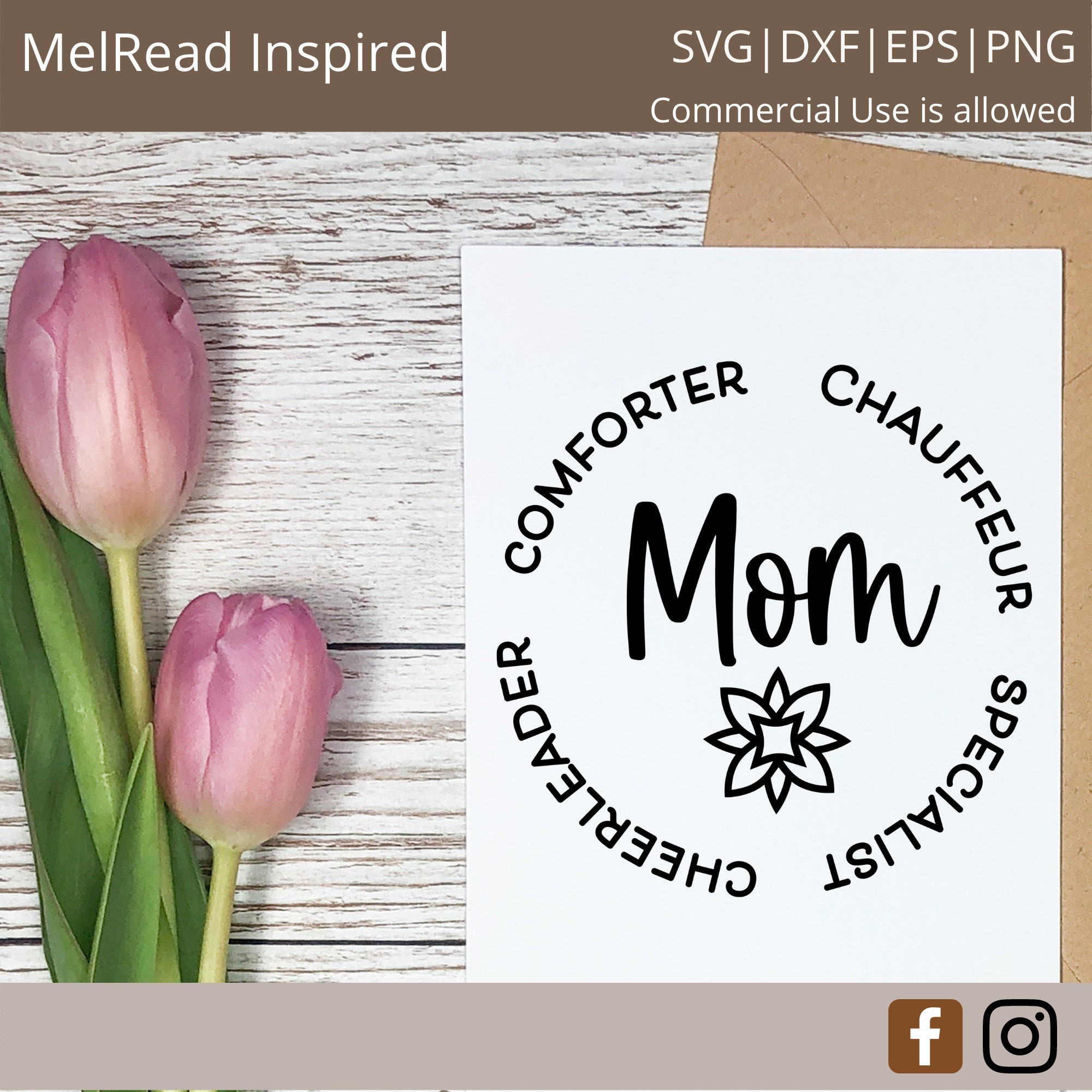 Mom Circle Svg Mom Titles Svg Mom Svg Mother's Day Svg Cricut Cut File ...