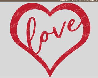 Forever Linked Hearts SVG Heart SVG Love SVG Valentines Day Cut File ...