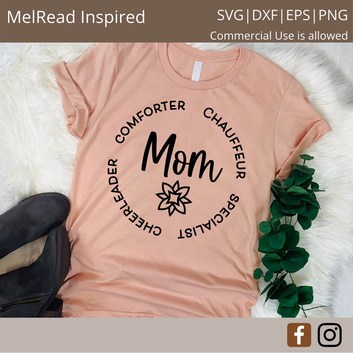 Mom Circle Svg Mom Titles Svg Mom Svg Mother's Day Svg Cricut Cut File ...