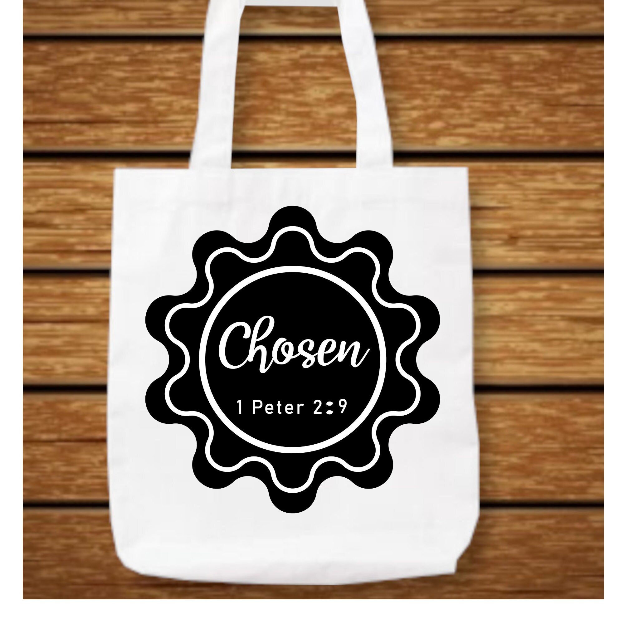 Chosen Svg - Bible Svg - New Testament Svg - 1 Peter 2:9 Svg ...