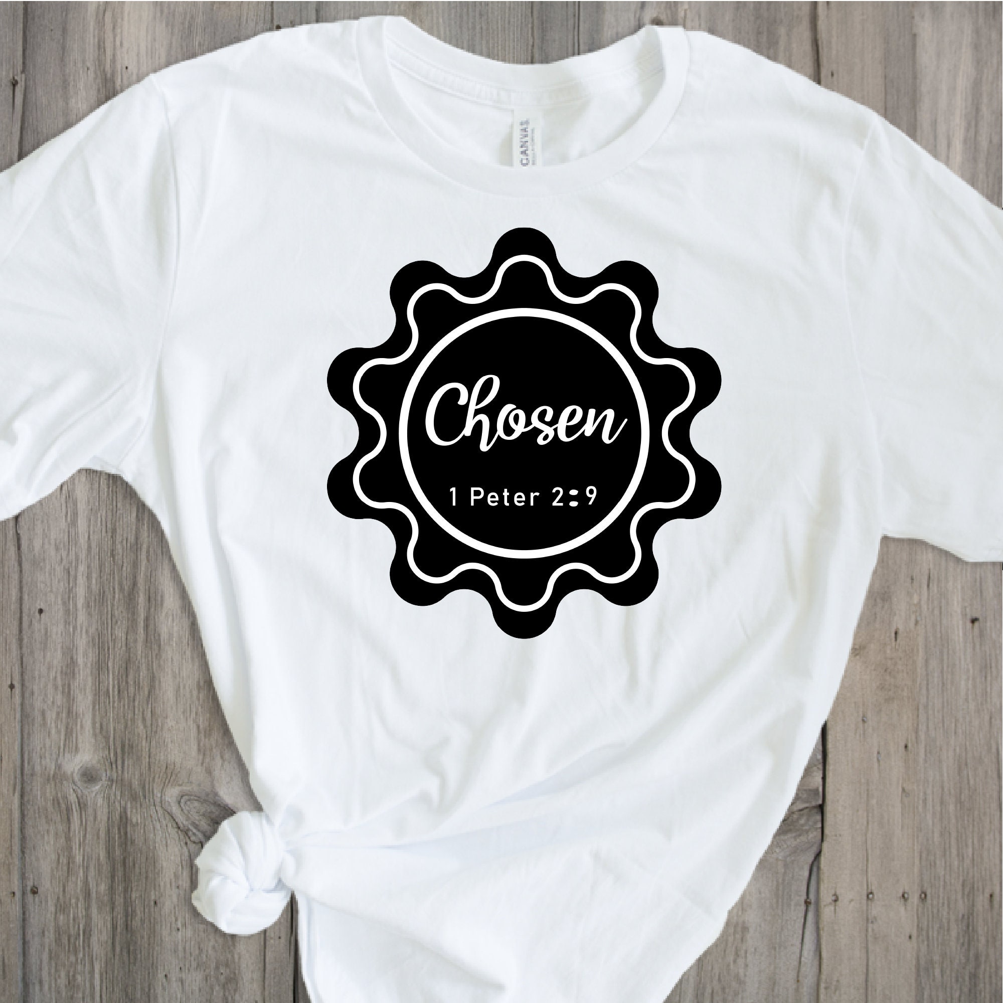 Chosen Svg - Bible Svg - New Testament Svg - 1 Peter 2:9 Svg ...