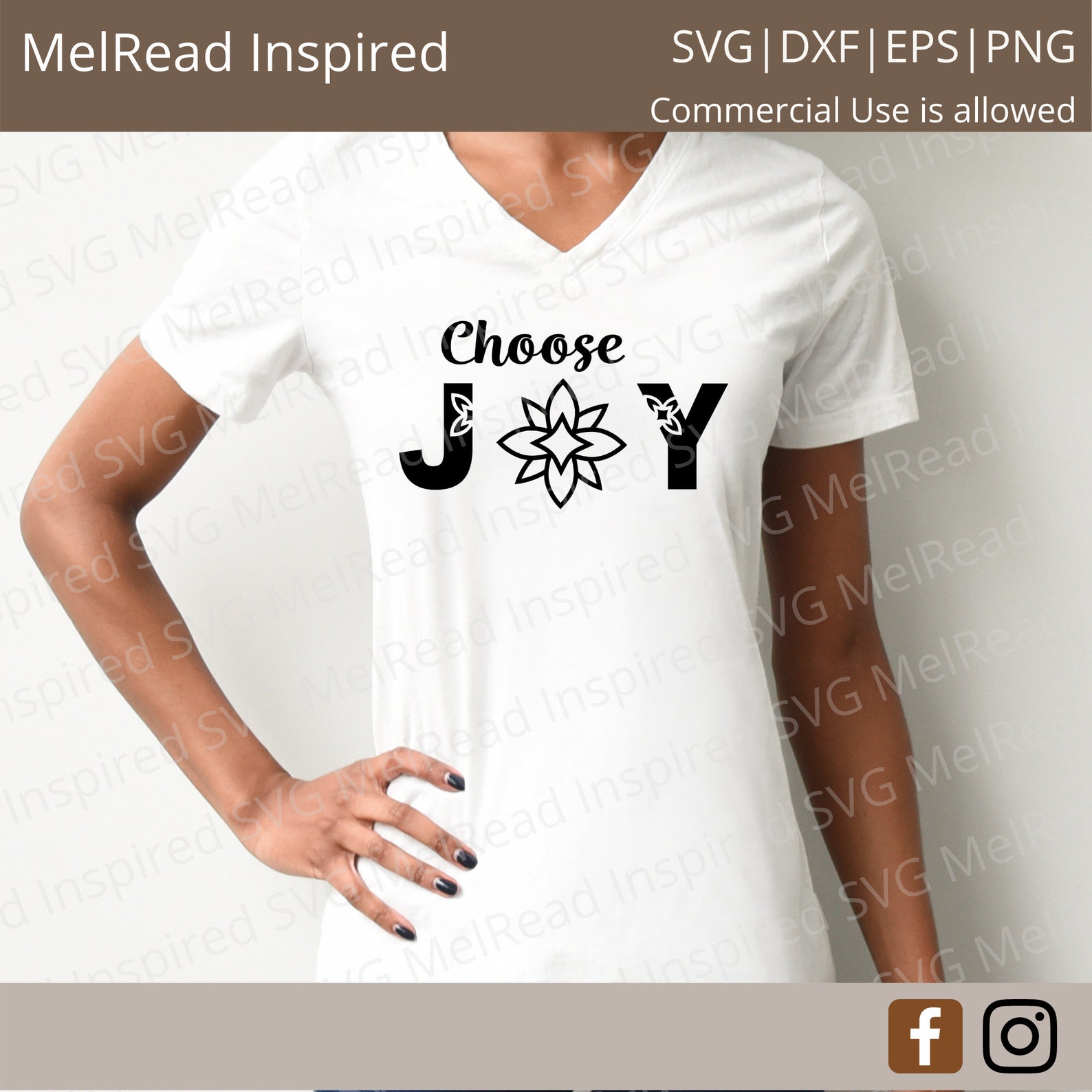 Choose Joy Flower Svg - Choose Joy Svg - Joy Svg - Flower Svg - Spring ...