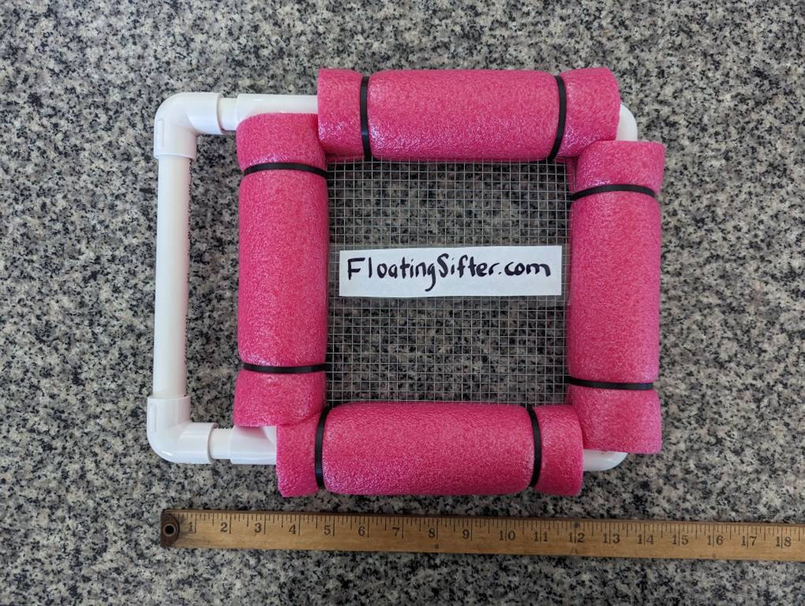 Small One Handled Floating Sifter W/ Your Choice of Industry Standard 1 ...