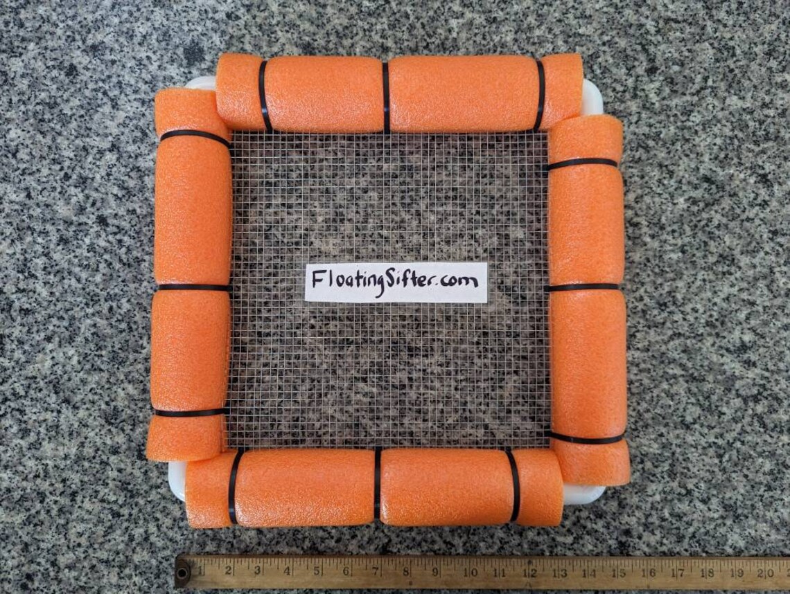 Square Floating Sifter W/ Your Choice of Industry Standard 1/4" Screen ...