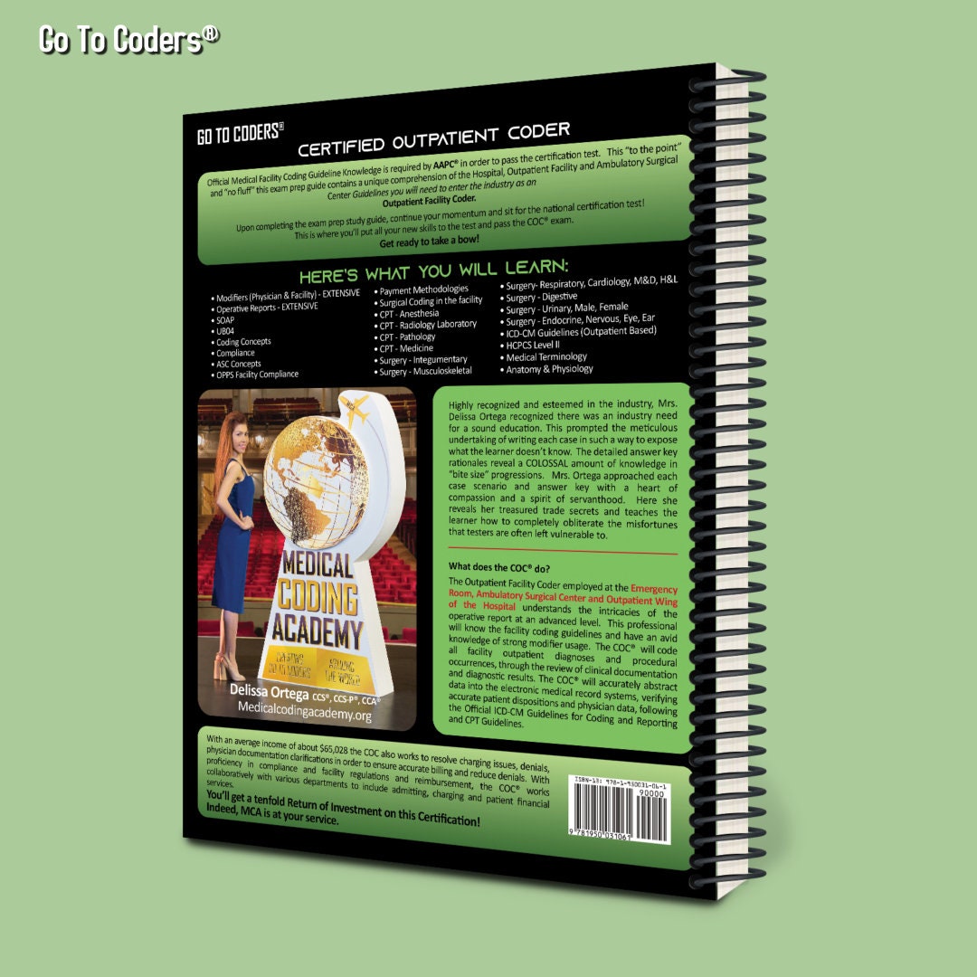 COC ® Study Guide - Etsy