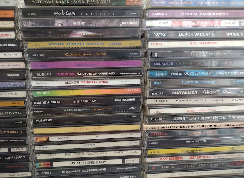 Great Vintage Heavy Metal Cds From the 1990s and Early 2000s AC/DC ...