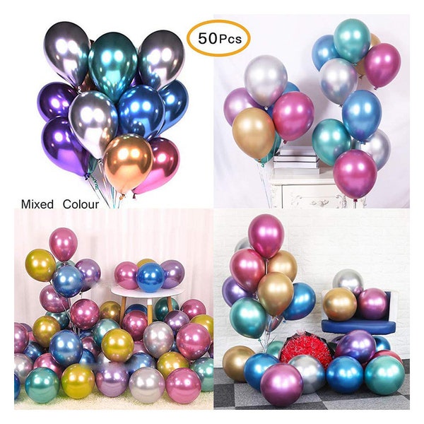 Metallic Balloons - Etsy