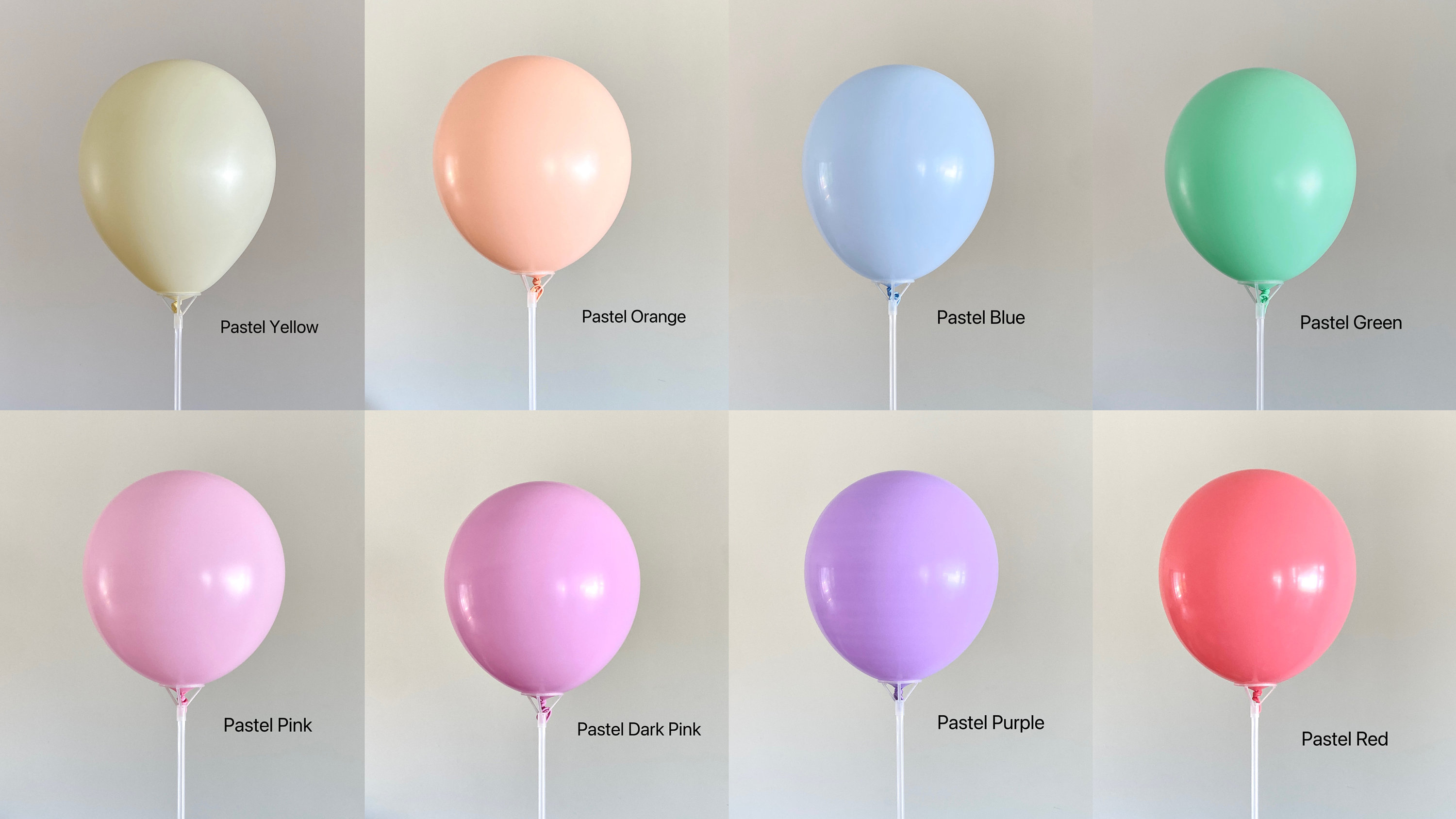 12 Latex Color Balloon, Custom Color Balloon, Choose Your Color Balloon ...