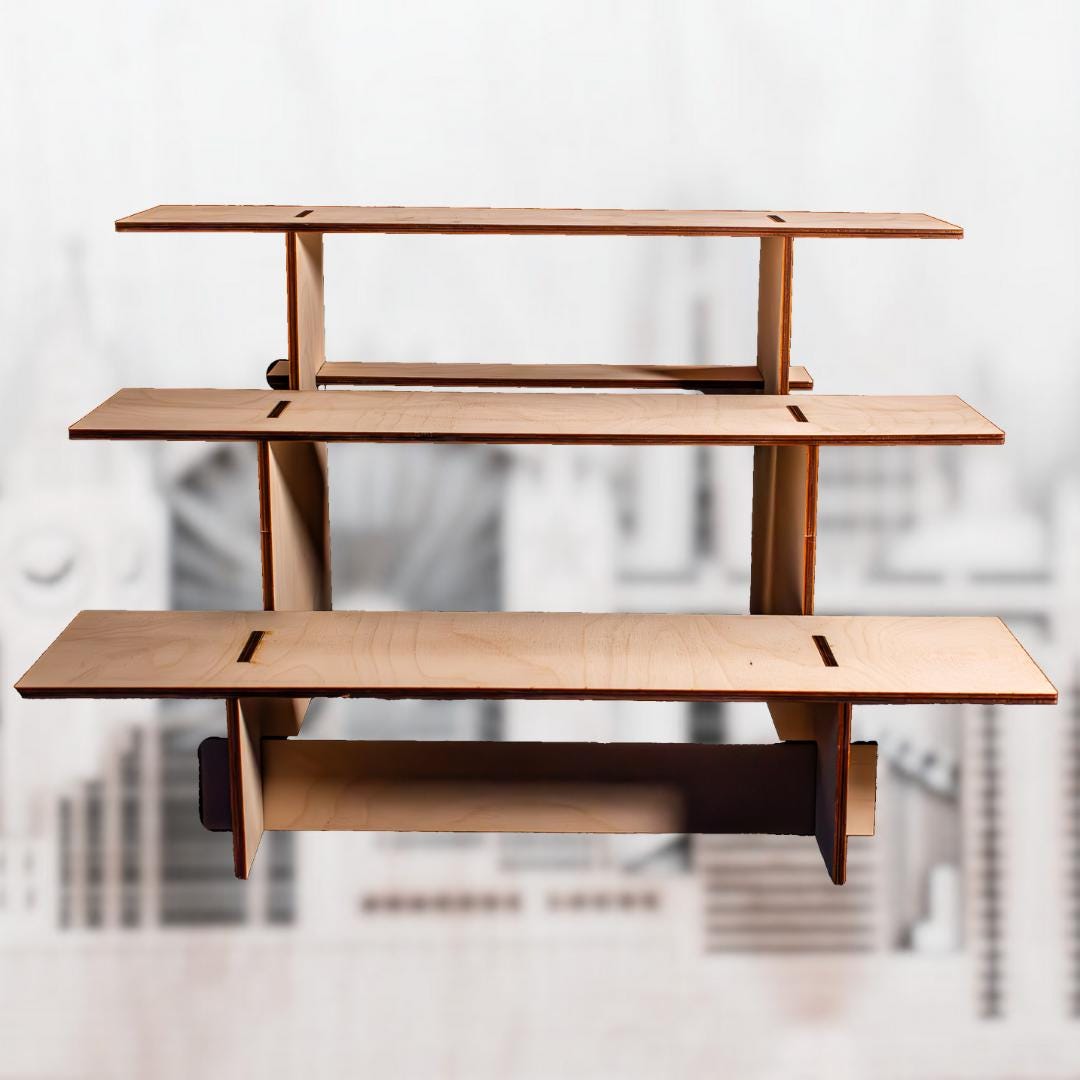 Wooden Retail Display Stand Kit: Craft Show & Market Fixture - Etsy