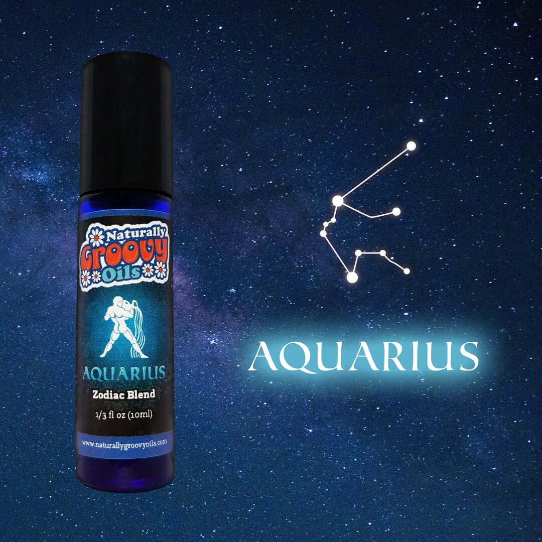 Aquarius Essential Oil Zodiac Blend - Etsy