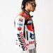 Racer Leather Jacket, Y2K Leather Jacket, NASCAR Leather Jacket, Racer ...