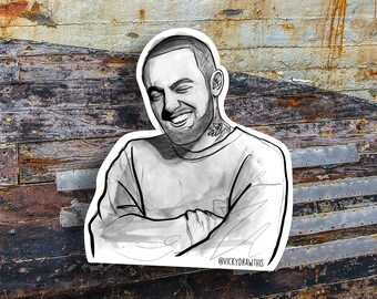 Mac Miller Sticker Decal - Etsy